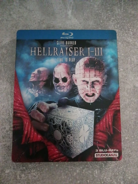 HELLRAISER TRILOGIE LIMITED Steelbook Edition Uncut Blu-ray EUR 61,00 - PicClick DE