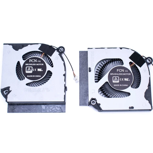 CPU + GPU Cooling Fan Acer Predator Helios 300 PH315-53 DC28000QEF0 4 ...