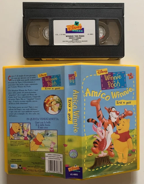 VHS WALT DISNEY Winnie The Pooh Friend Winnie Heroes And Trouble £1.68 ...