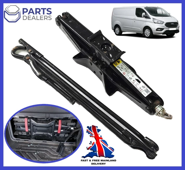 GENUINE FORD TRANSIT Custom 2012-2024 Scissor Jack With Handle Spare ...