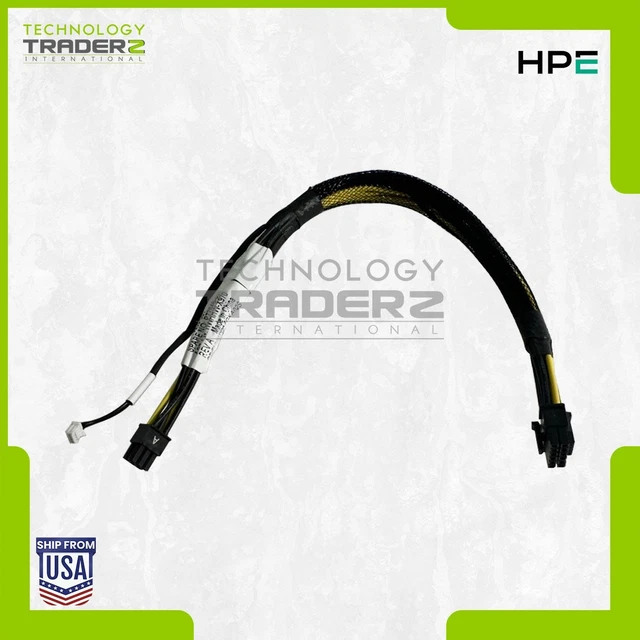P77846-001 HPE PROLIANT DL380 Gen11 MPS 6-Pin to CEM 12-Pin 300mm Power ...