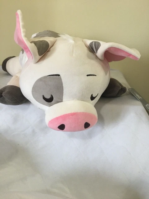 DISNEY AUTHENTIC MOANA Pua Pig Cuddleez Plush 24" Toy Pillow Cushion ...