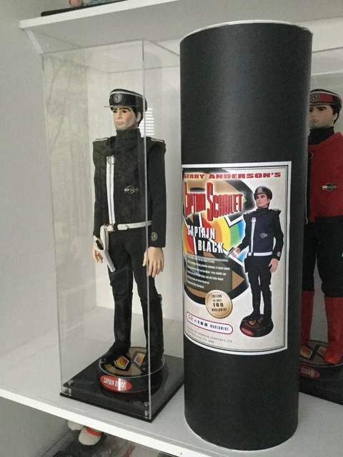CAPTAIN SCARLET CAPTAIN Black 1:1 Scale Puppet Replica By Iconic ...