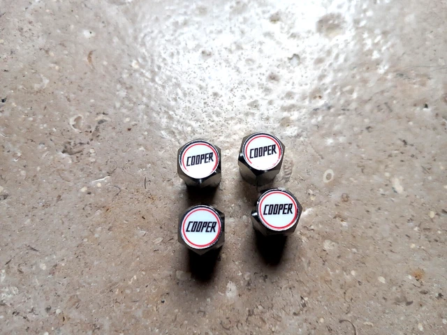 CLASSIC MINI COOPER S Mpi Valve Dust Caps Rare Works Rover Bmw ...