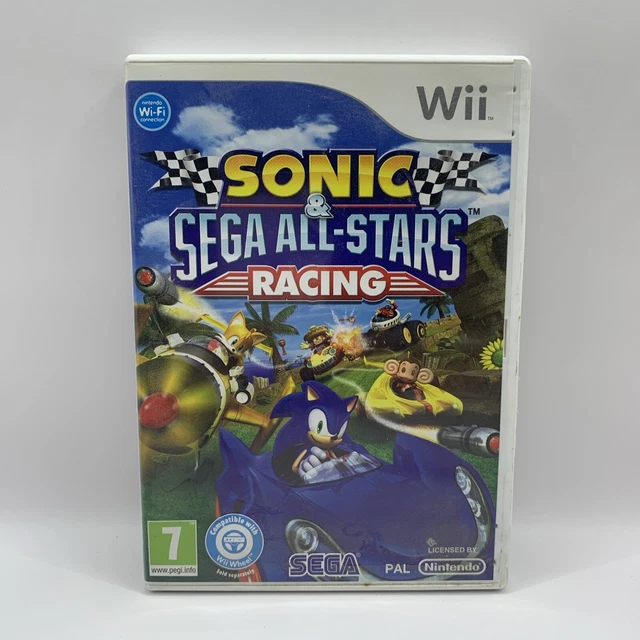 SONIC & SEGA All-Stars Racing Wii 2010 Racing Sega PG VGC Free Postage ...