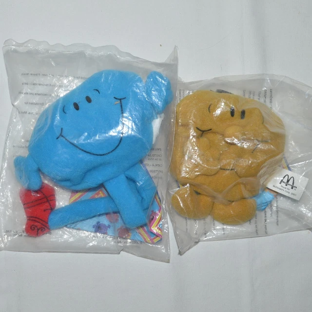 MCDONALDS -MR MEN -REVERSIBLE - Mr Quiet/Little Miss Boss Mr TALL/Miss ...