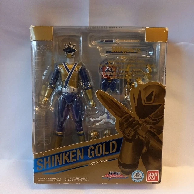 POWER RANGERS SAMURAI Sentai Shinkenger Shinken Gold S.H.Figuarts ...