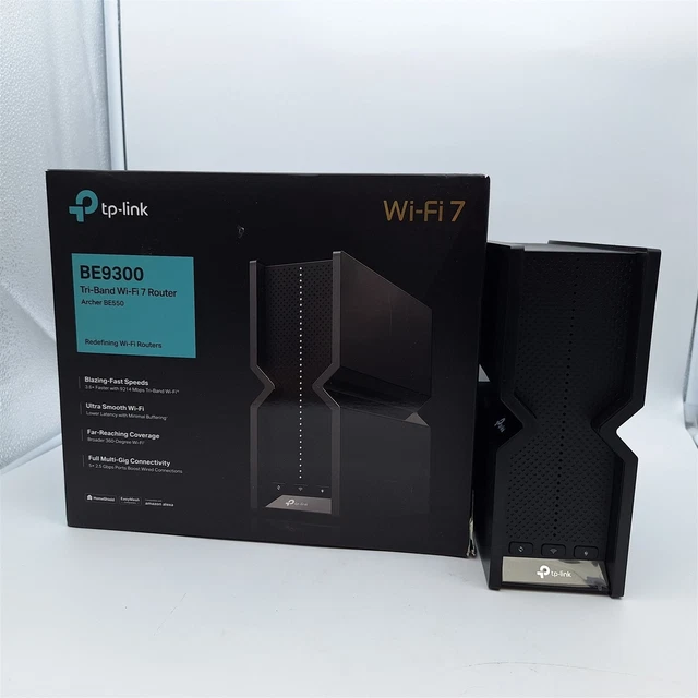 TP-LINK TRI-BAND BE9300 WiFi 7 Router Archer BE550 *NO ADAPTER* $1.72 ...