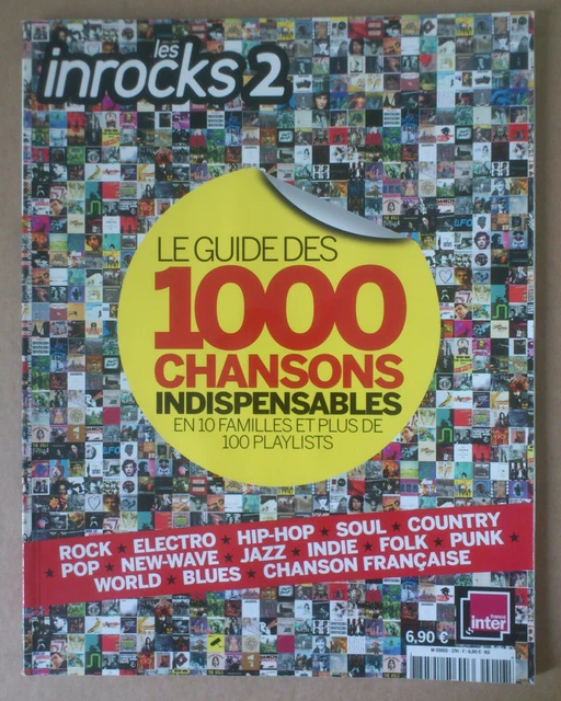 LES INROCKS 2 HORS-SÉRIE n°17 -- LE GUIDE DES 1000 CHANSONS ...