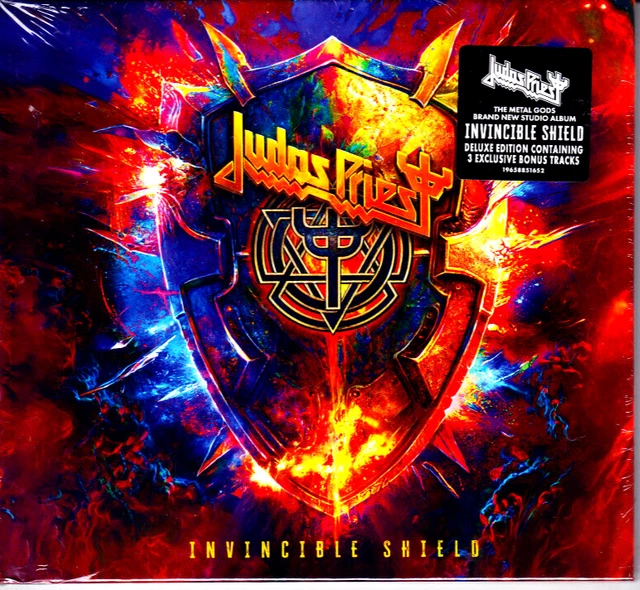 JUDAS PRIEST INVINCIBLE shield Deluxe Edition Digibook CD NEU OVP ...