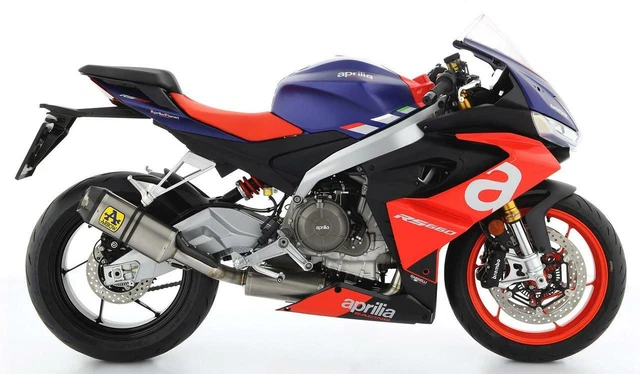 APRILIA RS660 2020 20 Arrow De-CAT Exhaust + Indy Road Titanium /Carbon ...