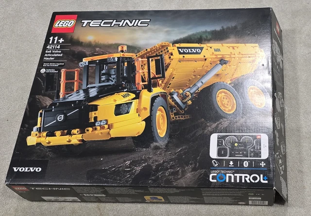 LEGO 42114 TECHNIC 6x6 Volvo Articulated Hauler Dumper with Box ...