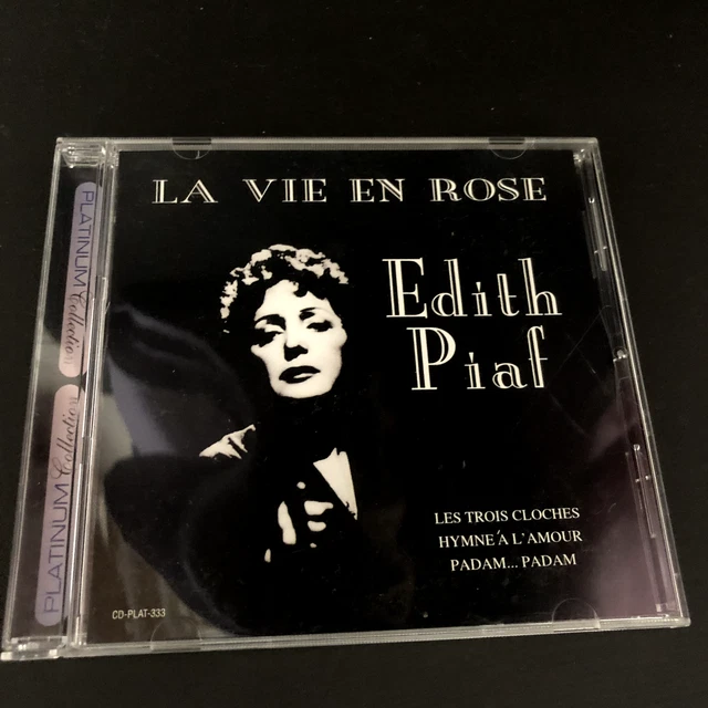 EDITH PIAF LA Vie En Rose Platinum Collection 2007 Classic French Music ...