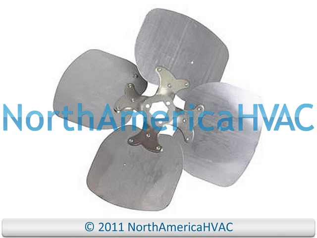 UNIVERSAL CONDENSER MOTOR Fan Blade 4 Wing x 22" 33 Deg Pitch CW £77.12 ...