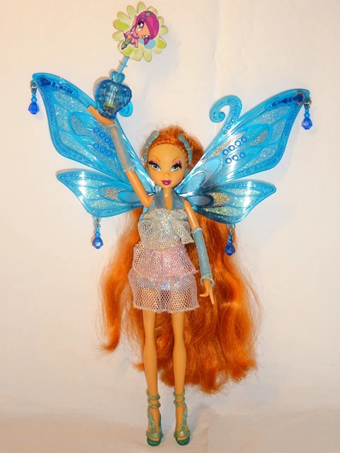 WINX CLUB ENCHANTIX Bloom Pixie Flight mit Lockette - rar - selten EUR ...