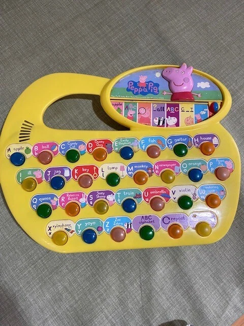PEPPA PIG FUN Phonics Alphabet Educational Baby Toddler Toy Play ...