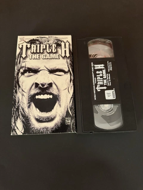 TRIPLE H THE Game Vhs Tape Wwe 2002 Wcw Wwf £5.22 - PicClick UK