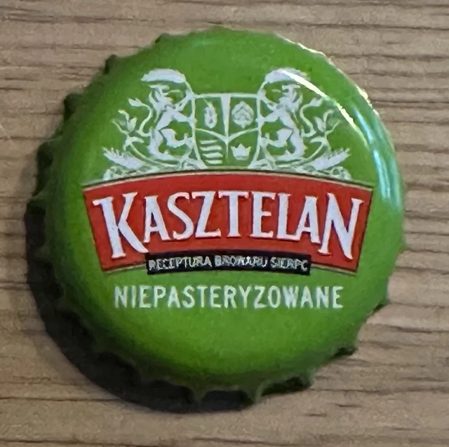 KRONKORKEN KASZTELAN NIEPASTERYZOWANE Polska Polen Poland -Crown/Bottle ...