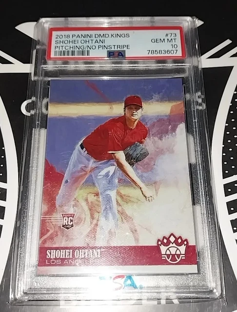 2018 PANINI DIAMOND Kings #73 Shohei Ohtani tangage sans rayures RC PSA ...
