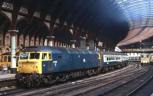 ORIGINAL COLOUR SLIDE of D1860 BR class 47 diesel loco £1.99 - PicClick UK
