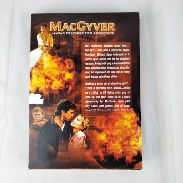 MACGYVER COMPLETE FIRST Season 1 One Box Set PAL DVD Region 4 (1985 ...