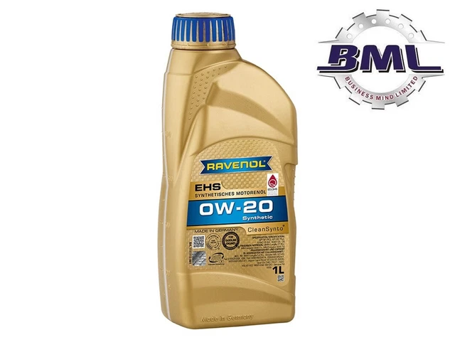 LAND ROVER RAVENOL Ehs 0W-20 Engine Oil 1-Litre. Part Da3540 £21.32 ...