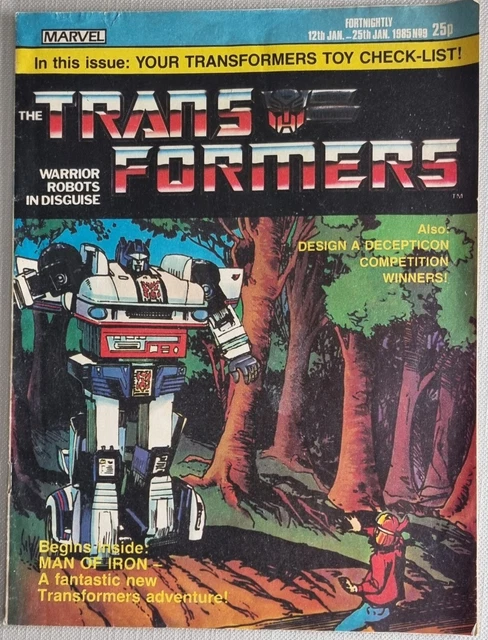 VINTAGE - TRANSFORMERS COMIC UK Issue 9 1985 £42.27 - PicClick UK