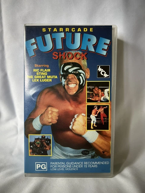 WCW STARRCADE FUTURE Shock 1989 VHS Tape Wrestling Sting Flair WWE ...