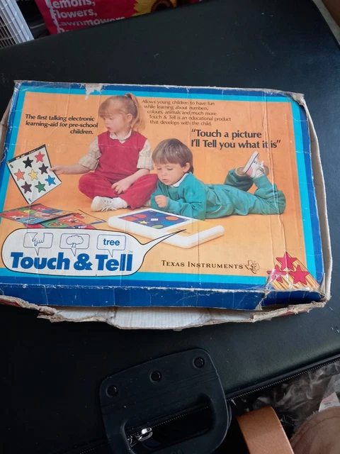 FULLY WORKING TOUCH & Tell Texas Instruments 1980s Electronic Learning ...