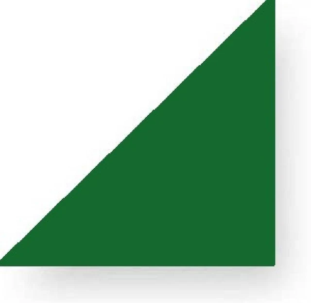 JOUET EN BOIS Matériel de Pose Rectangle Isocèle Triangle Vert 24 Pièce ...