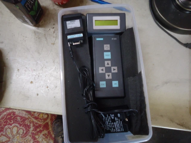 SIEMENS PROFIBUS BT200 Handheld DP Bus Controller Unit With Extra ...