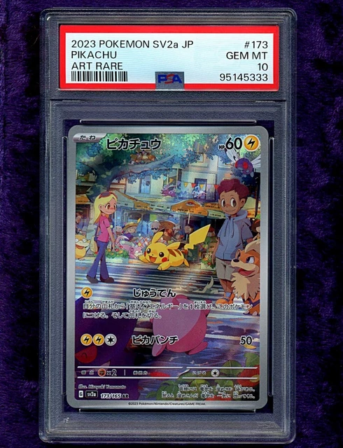 CARTA POKEMON PIKACHU Art Rara (AR) 151 2023 Pokemon TCG Giapponese #173 - PSA 10 EUR 11,50 ...