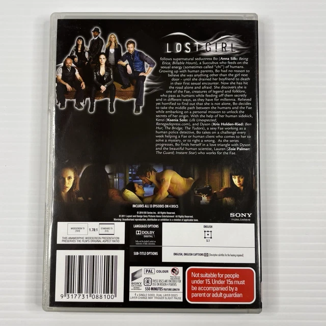 LOST GIRL COMPLETE Series Season 1-5 DVD R4 PAL Tracked S1 Open S2-5 ...
