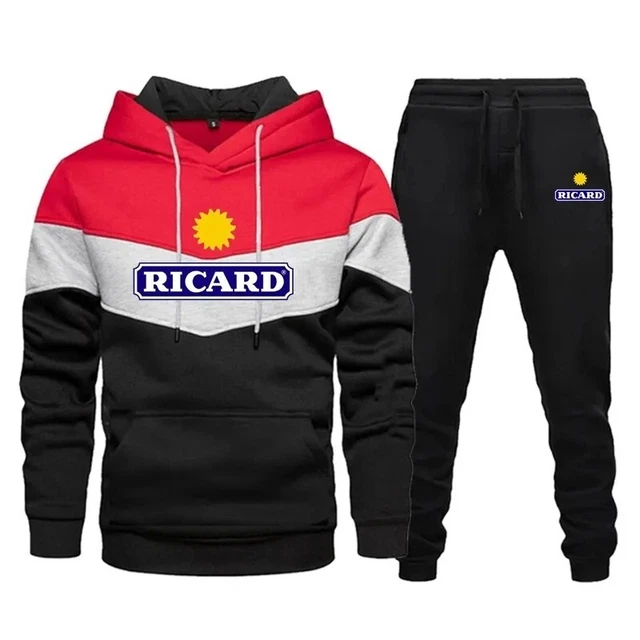 ENSEMBLE SPORT RICARD pull et pantalon couleur et taille au choix S a ...