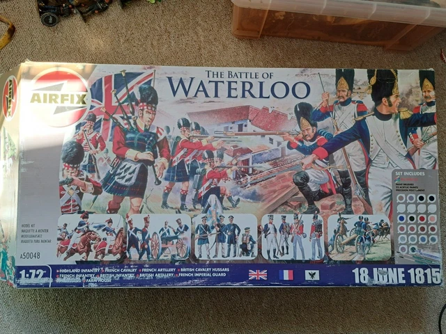 AIRFIX BATTLE OF Waterloo Boxed Set 1/72 £64.99 - PicClick UK