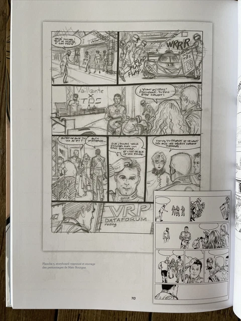 LA CIBLE MICHEL Vaillant- Special Bulle- Ex-libris signé+ 2 ex-libris ...