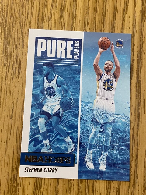 2021-22 NBA HOOPS Stephen Curry Pure Players Golden State Warriors #8 ...