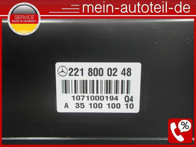 MERCEDES W221 S-KLASSE Pneumatikpumpe Pumpe Lordose A2218000248 D EUR ...