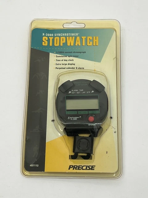 VINTAGE SYNCHROTIMER Stopwatch X-5000 by Precise International £19.52 ...