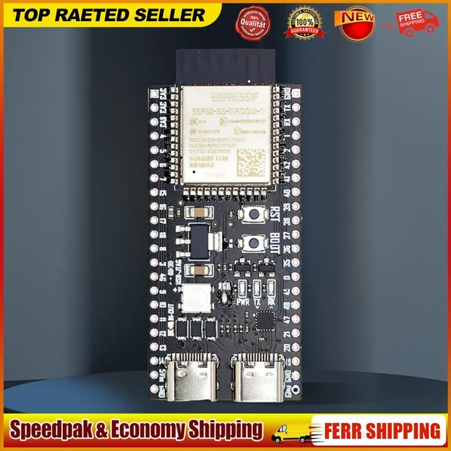 ESP32/ESP32-S3/ESP32-C3 SCHEDA DI sviluppo dual type-C (N8R2 non saldata) EUR 9,27 - PicClick IT