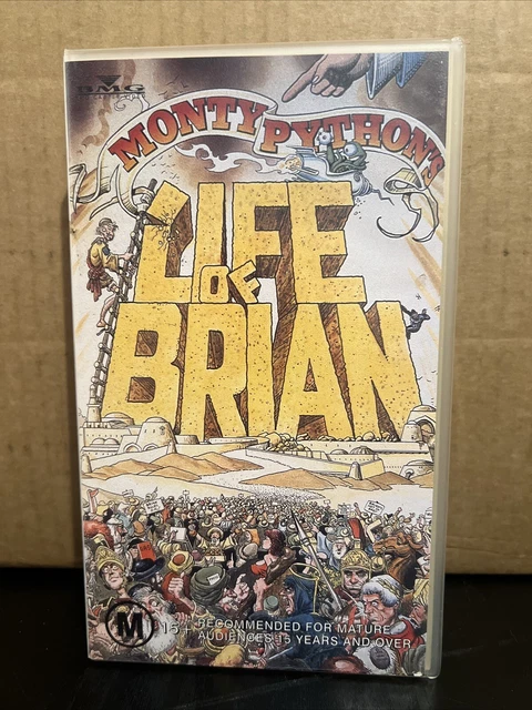 MONTY PYTHON'S LIFE of Brian (VHS Tape) Documentary, Musical, Comedy ...