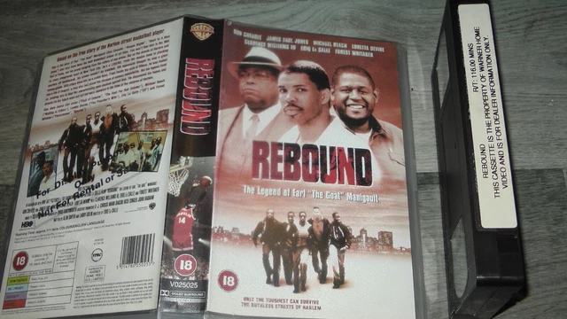 REBOUND VHS VIDEO Big Box Timecode Sample Rental Dealer Tape TBC Cert ...