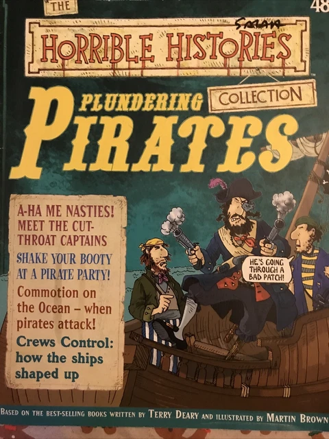 THE HORRIBLE HISTORIES Collection Magazine & Timeline #48 Plundering ...
