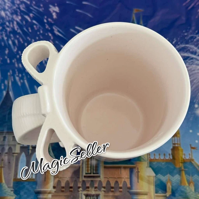 2026 WALT DISNEY World Parks Starbucks Pink Bow Ribbon Castle Ceramic ...