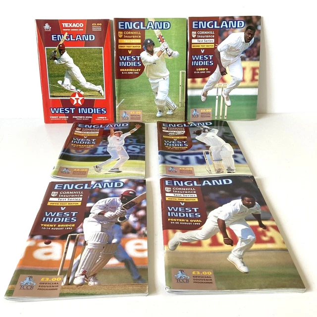 Programmes, Cricket Memorabilia, Sports Memorabilia - PicClick UK