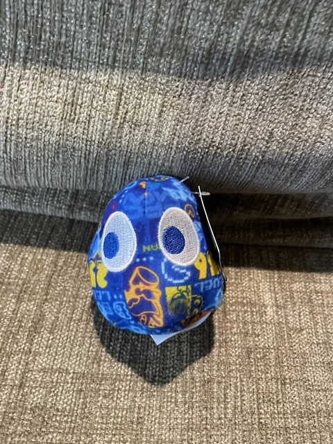 PACMAN PAC MAN Namco Retro Comic Power Up 80s Soft Plush Toy Mini Ghost ...