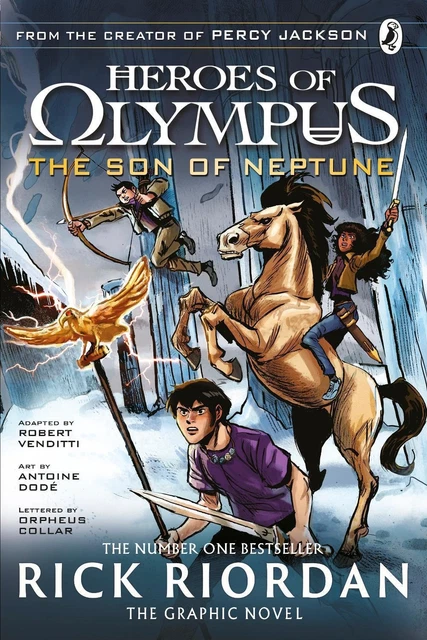 THE SON OF Neptune: The Graphic Novel (Heroes of Olympus Book 2) by ...