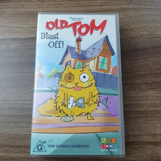 OLD TOM BLAST Off! - ABC Kids Video Tape Classic Cartoon VHS TAPE 2002 ...