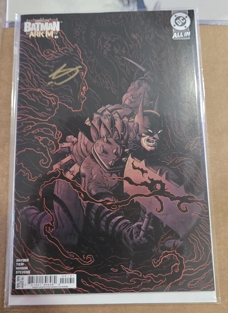 JOSHUA HIXSON SIGNED Absolute Batman Ark M Special #1 A Cover Autograph ...