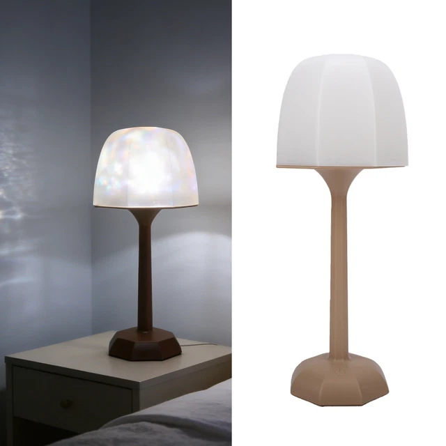 OCEAN WAVE PROJECTOR Table Lamp Multi Modes Wireless Remote And Touch ...